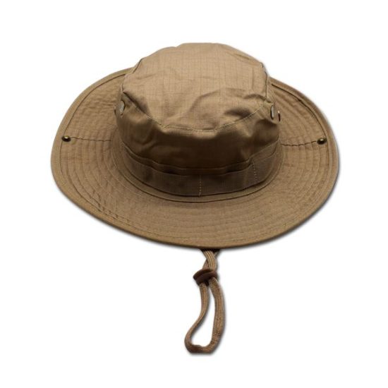 Beige bush hat • Outdoor and Self Defense