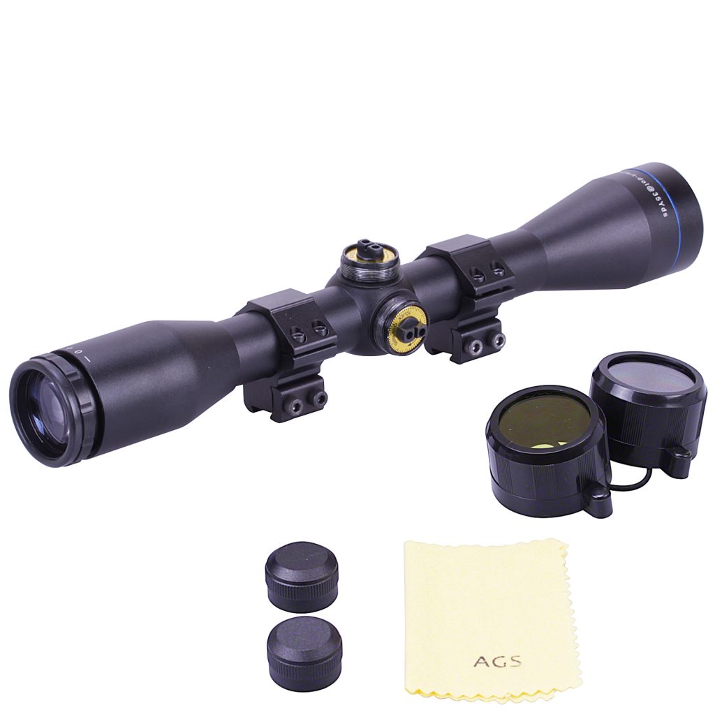 AGS 4x40 Rifle Scope • Outdoor and Self Defense