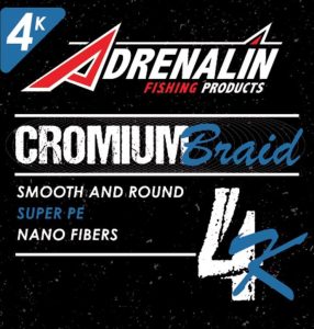 Adrenalin Chromium Braid Line (106.7lbs / 270m) • Outdoor and Self Defense